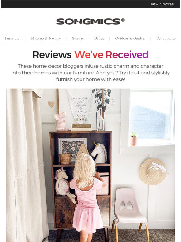 SONGMICS: That's what they have said [Reviews We've Received] | Milled