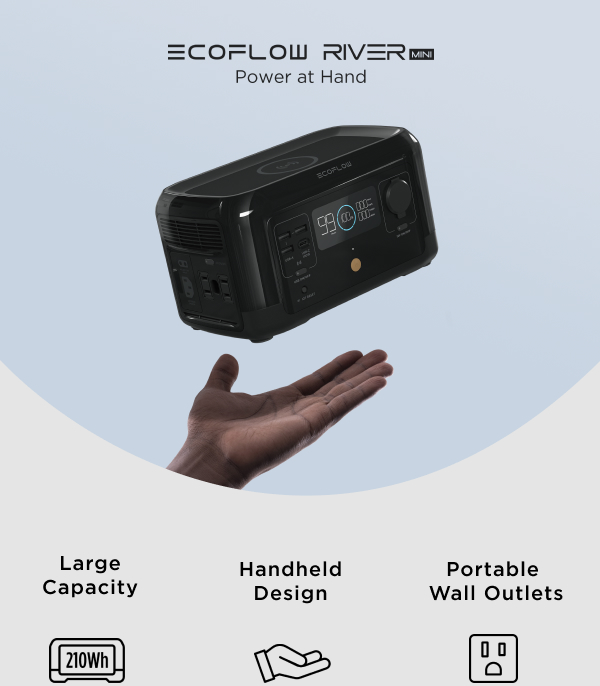 EcoFlow: Introducing EcoFlow RIVER mini | Milled