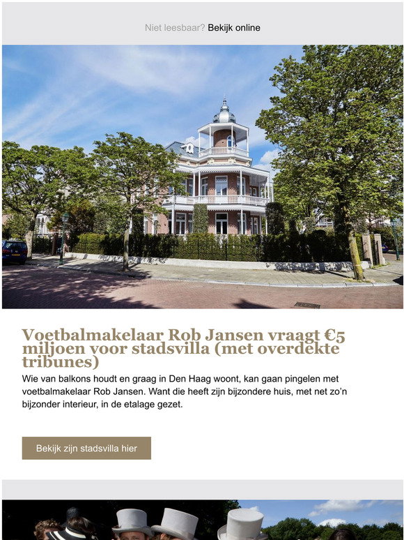 Quote: Rob Jansen wil 5 miljoen voor Haagse villa met tribunes & Quote ...