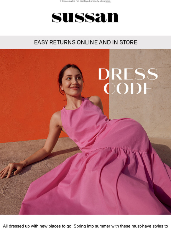 Sussan: The New Dress Code | Just landed | Milled