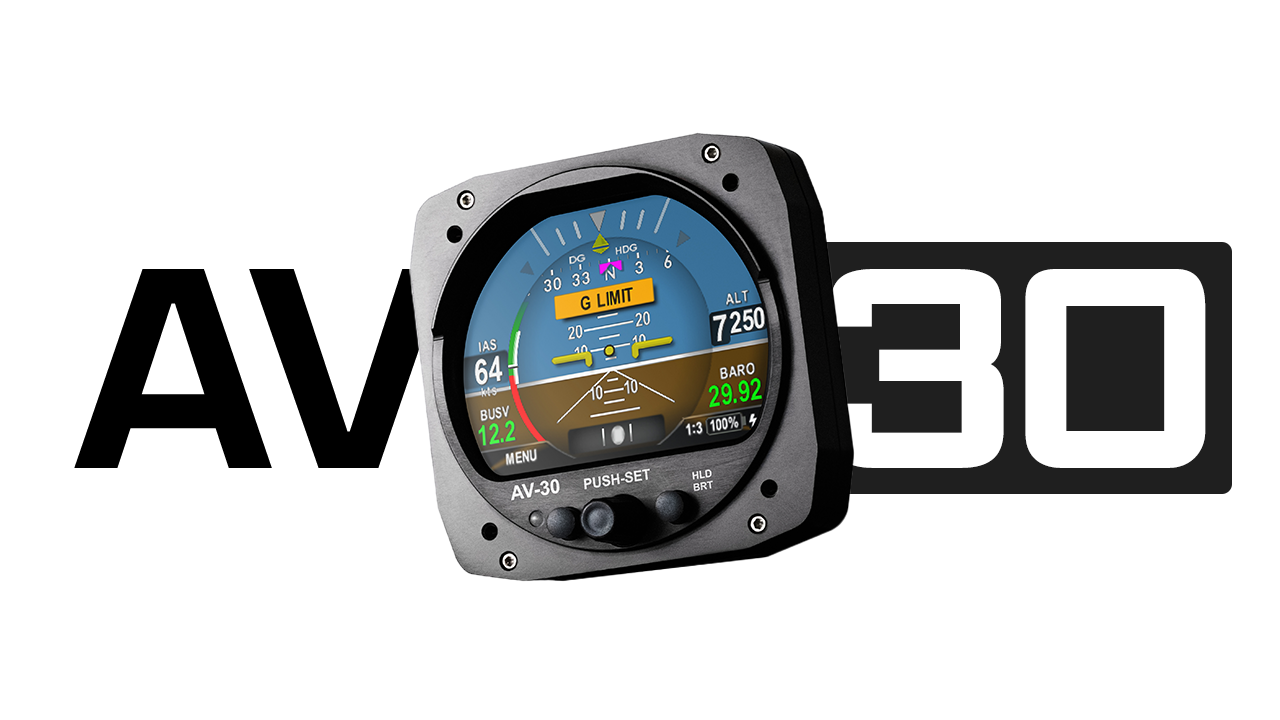 uAvionix: AV-30 How to customize the Attitude Indicator Display | Milled