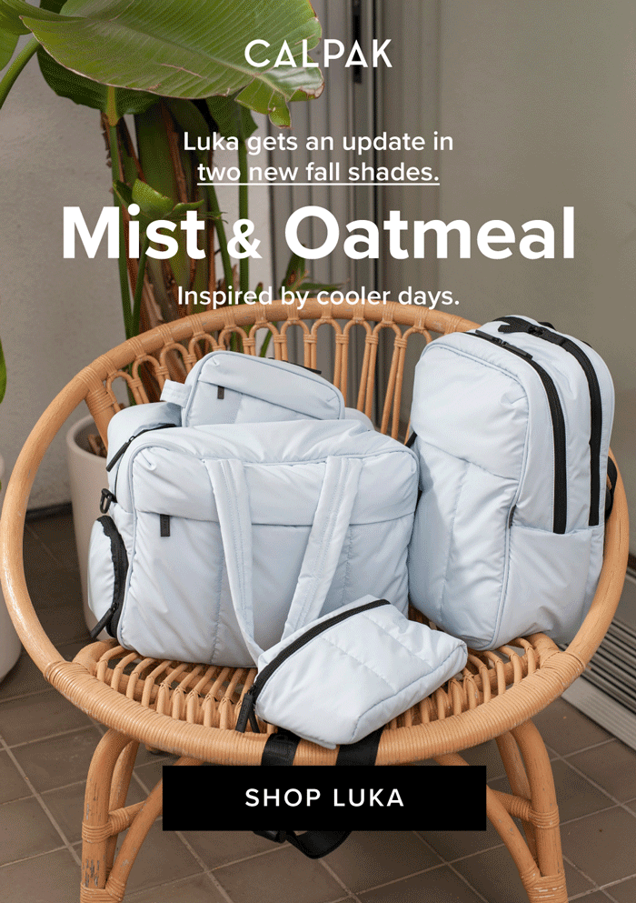 CALPAK: Our most loved bestsellers have a refresh | Milled