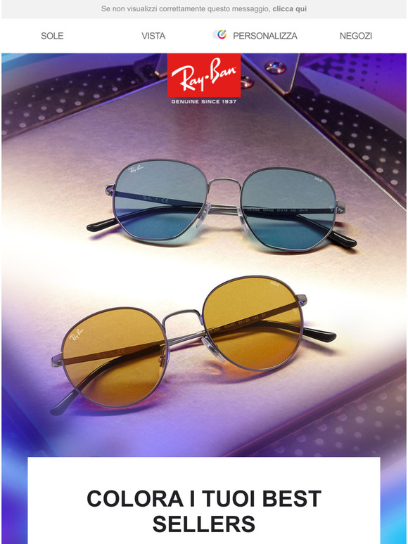 Ray-Ban: Light & bright // Scopri le nuove color combos | Milled