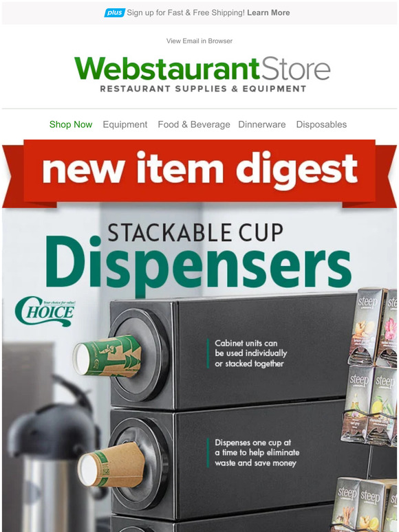 Webstaurant Store: New to WebstaurantStore: Products from Great Brands ...