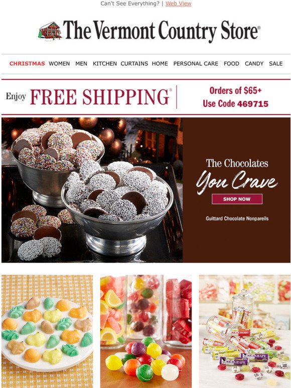 The Vermont Country Store: Visit Our Classic Candy Counter | Milled
