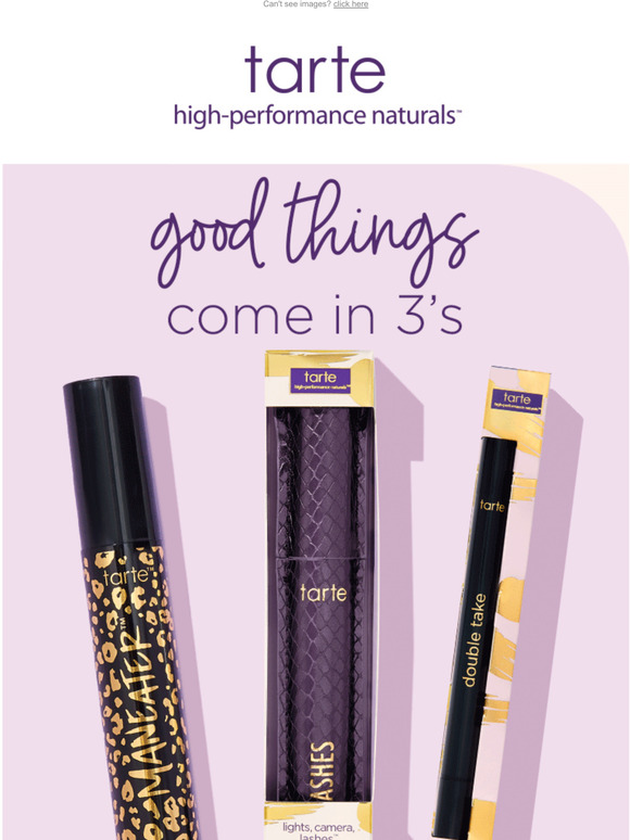 Tarte: FREE MASCARA INSIDE | Milled