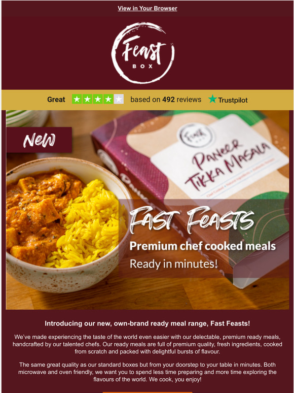 FeastBox: NEW IN | Fast Feasts | Milled