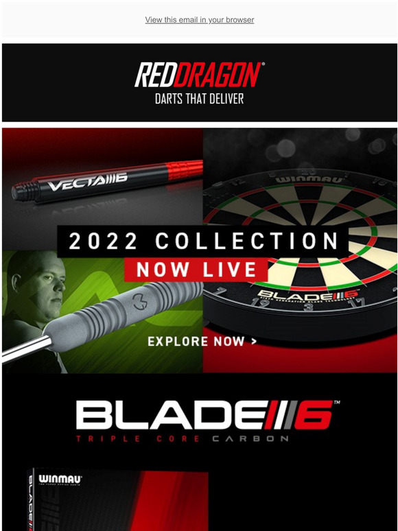 Red Dragon Darts: Winmau 2022 Collection LIVE NOW | Milled