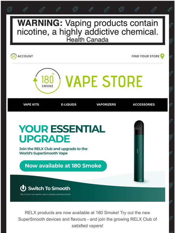 180 Smoke: Have You Tried RELX Devices & Pods Yet? | Milled