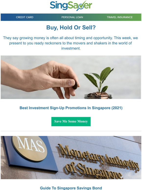 Singsaver SG: The Ultimate Investment Guides | Milled