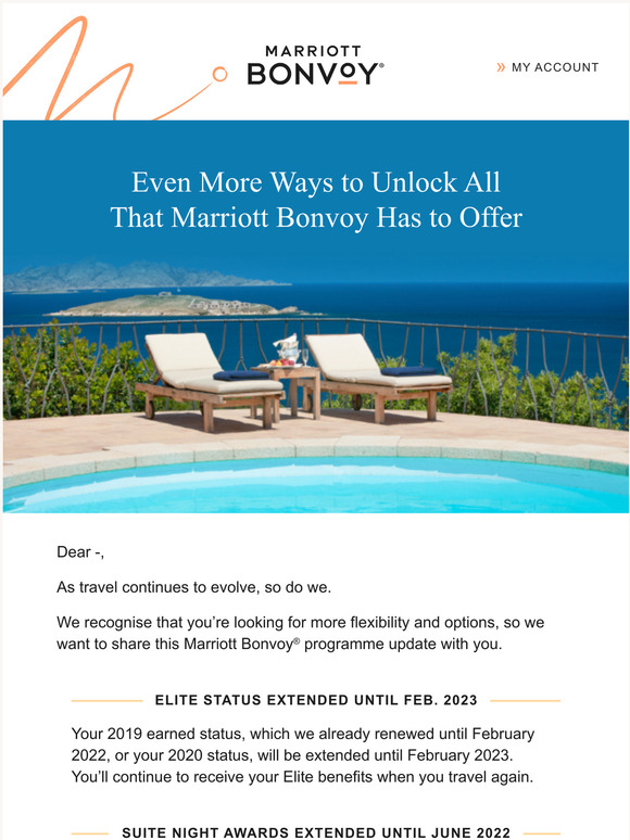 Marriott: Status Extensions, Redemption Flexibility, and Pausing Points ...