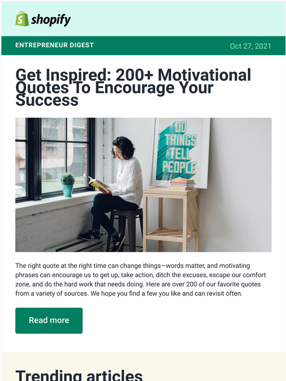 Shopify: Get Inspired: 200+ Motivational Quotes To Encourage Your ...