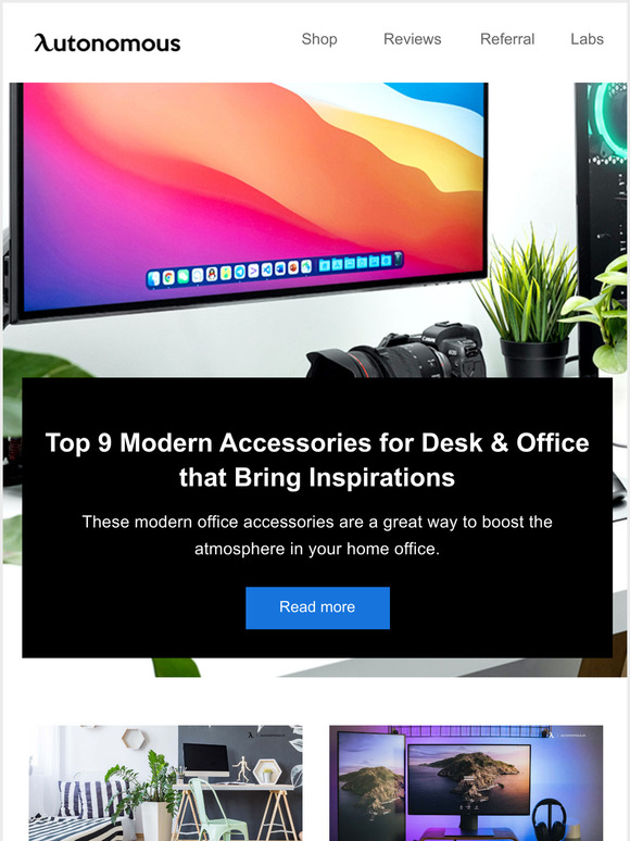 Autonomous: Top 9 Modern Accessories for Desk & Office that Bring ...