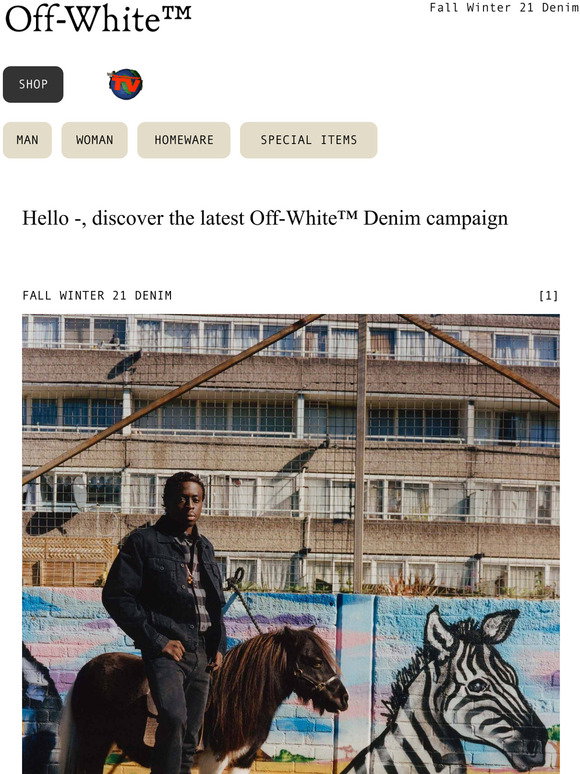 Off-white Italy: "Denim" Program | Milled