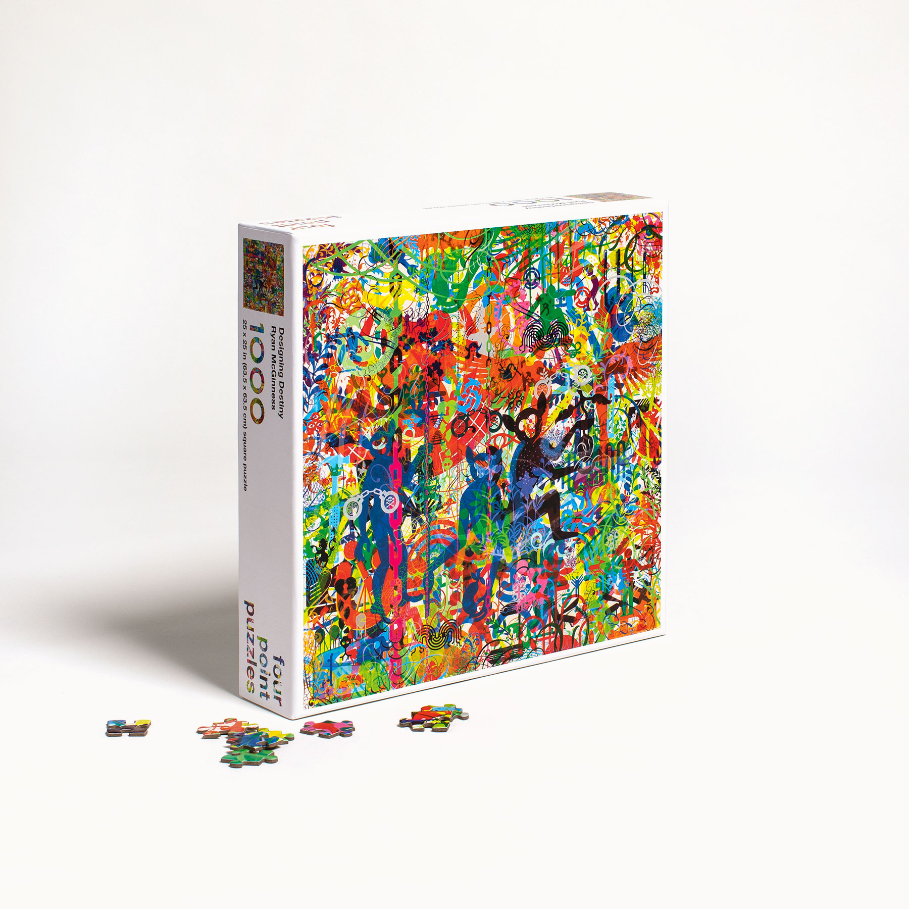 Four Point Puzzles: Our Two New Contemporary Art Puzzles Are Here! | Milled