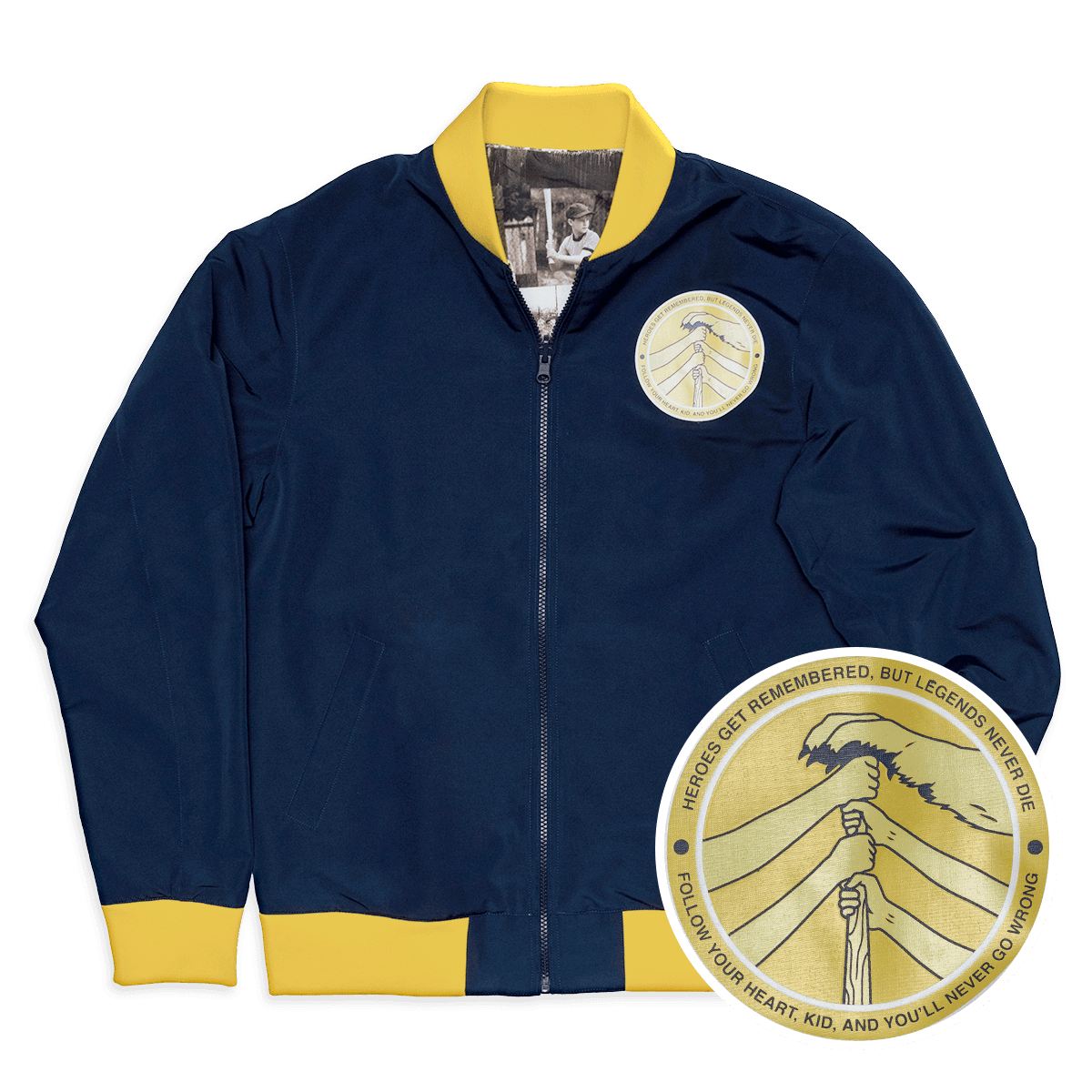 RSVLTS: The Sandlot Reversible Bomber Jacket | Milled