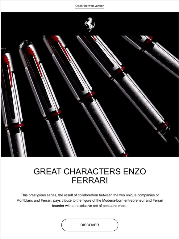 Ferrari: Discover the exclusive collaboration | Montblanc for Ferrari ...