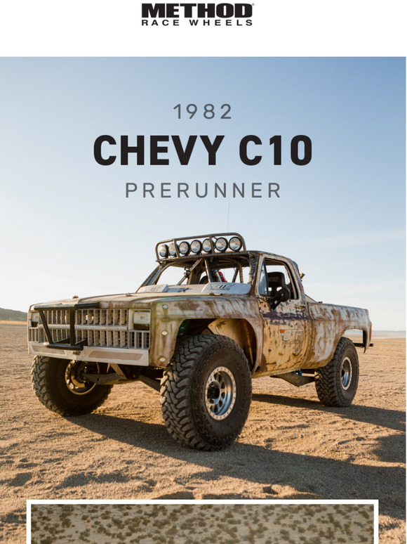 Method Race Wheels: 1982 Chevy C10 PreRunner | Milled