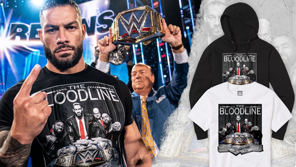WWE Shop: Acknowledge The Bloodline | Milled
