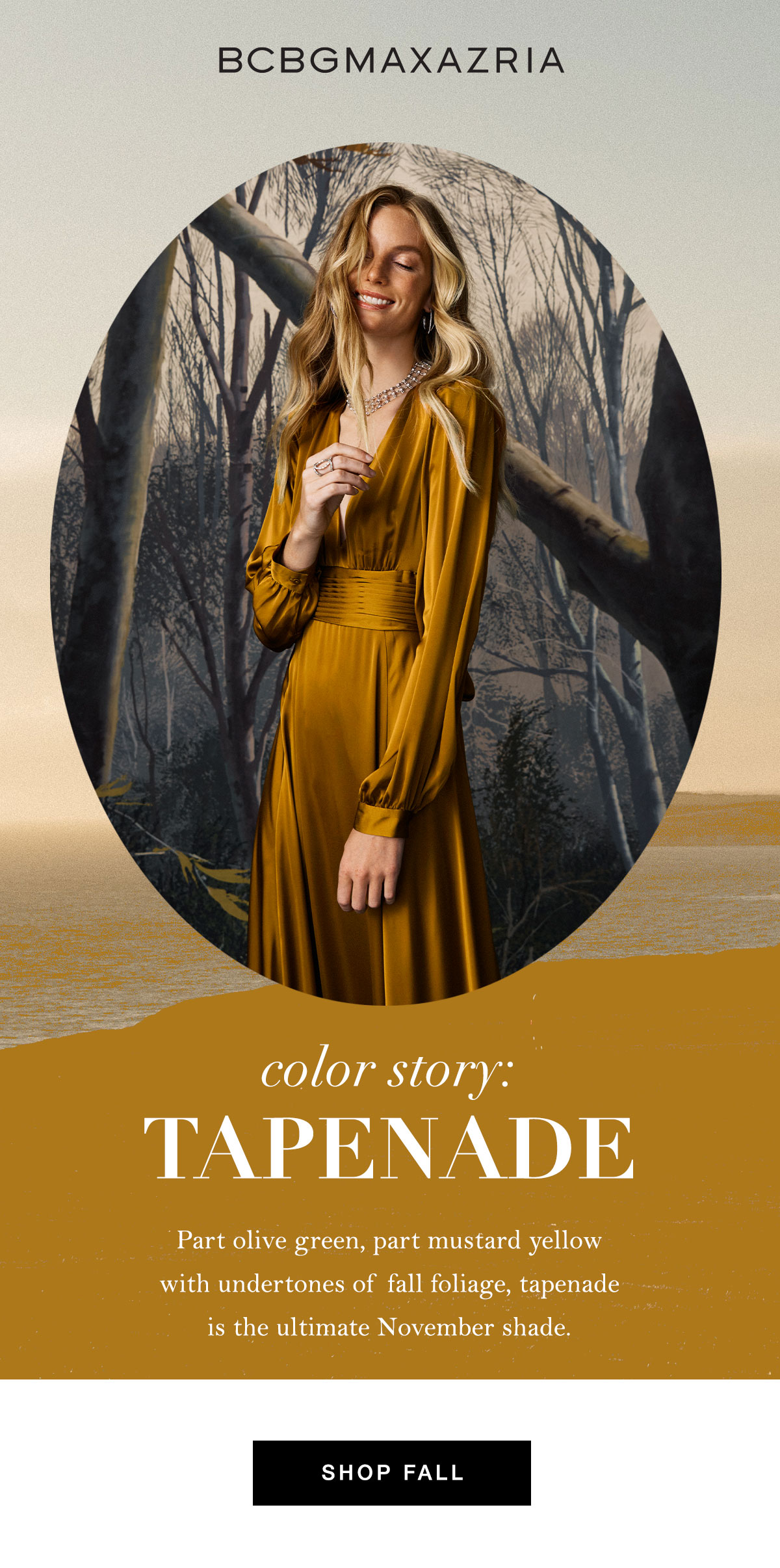 BCBG: Color Trend: Tapenade | Milled