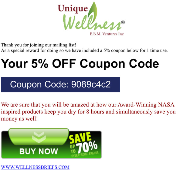 Unique Wellness: Your Requested Unique Wellness 5% Off Coupon is Here ...