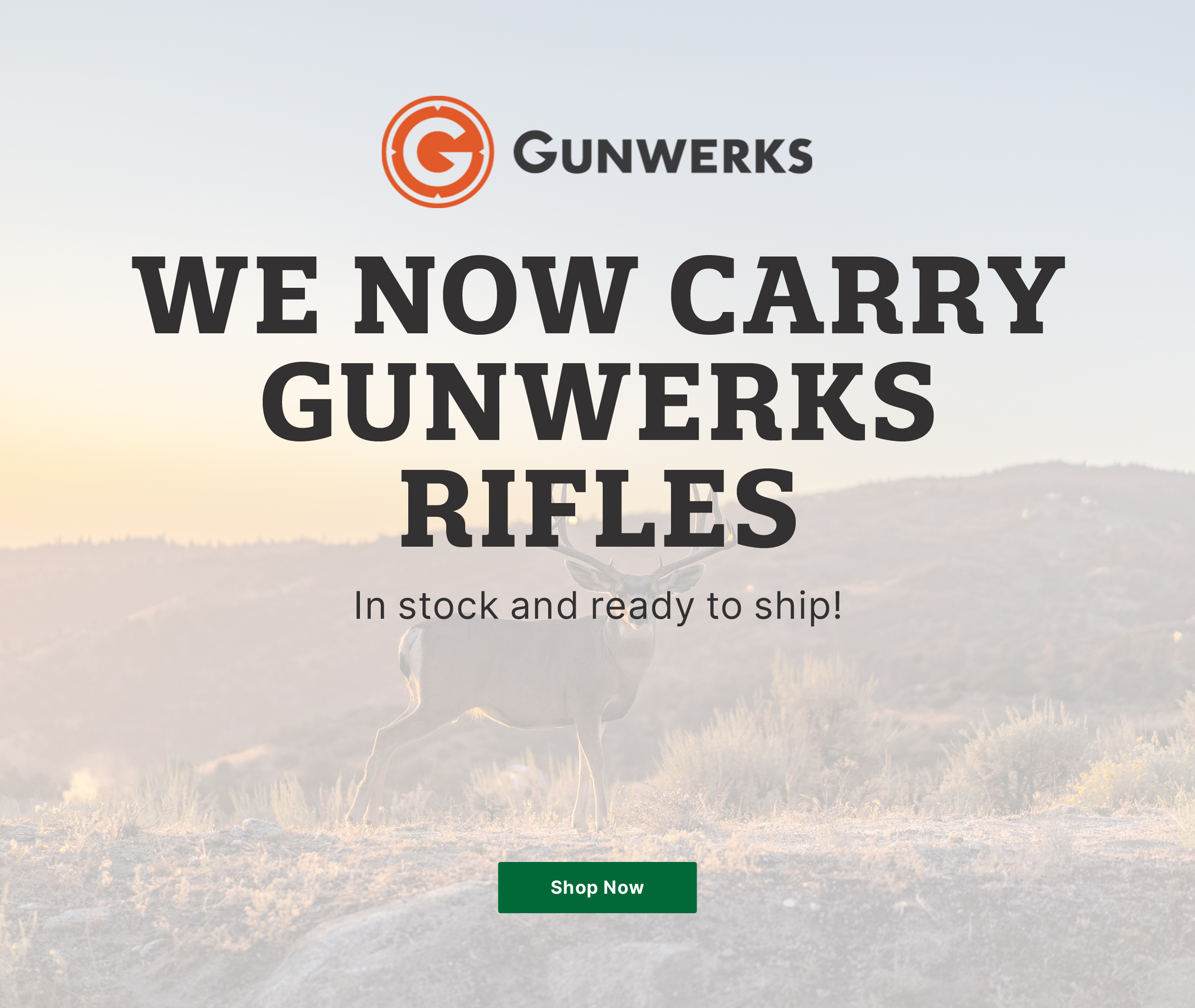Sportsman's Warehouse: Now available Gunwerks rifles are in stock! | Milled