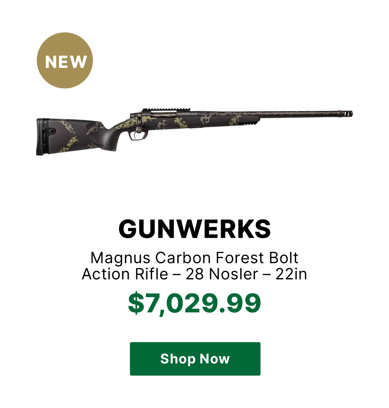 Sportsman's Warehouse: Now available Gunwerks rifles are in stock! | Milled