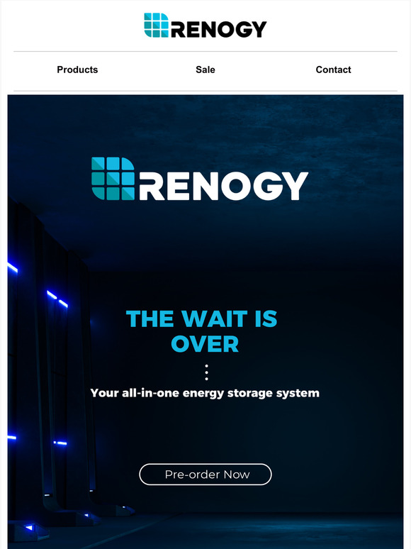 Renogy: Your Renogy All-in-one Energy Storage System is Finally Here ...