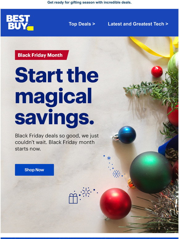 Best Buy: Get Black Friday prices now on gifts. | Milled
