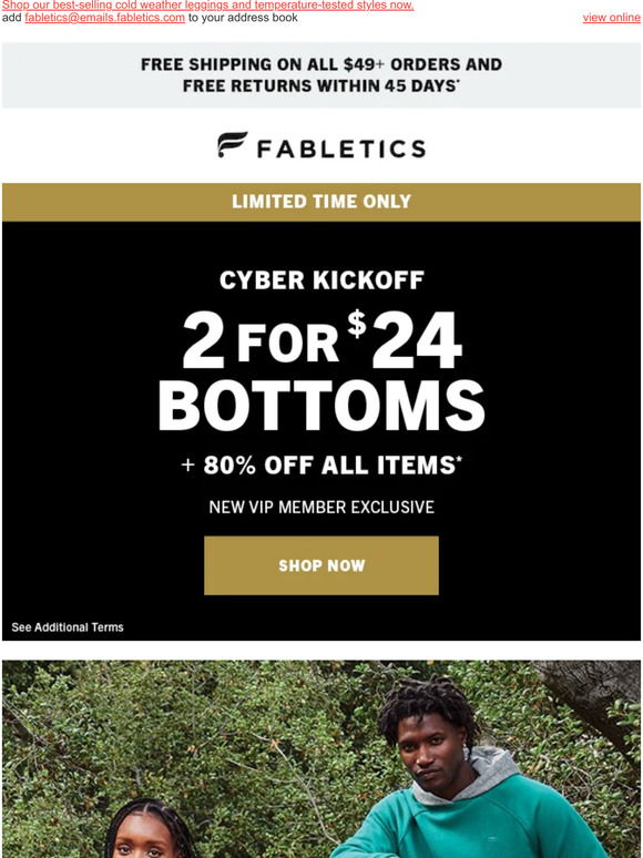 Fabletics: Cold Weather Bottoms are Back! | Milled