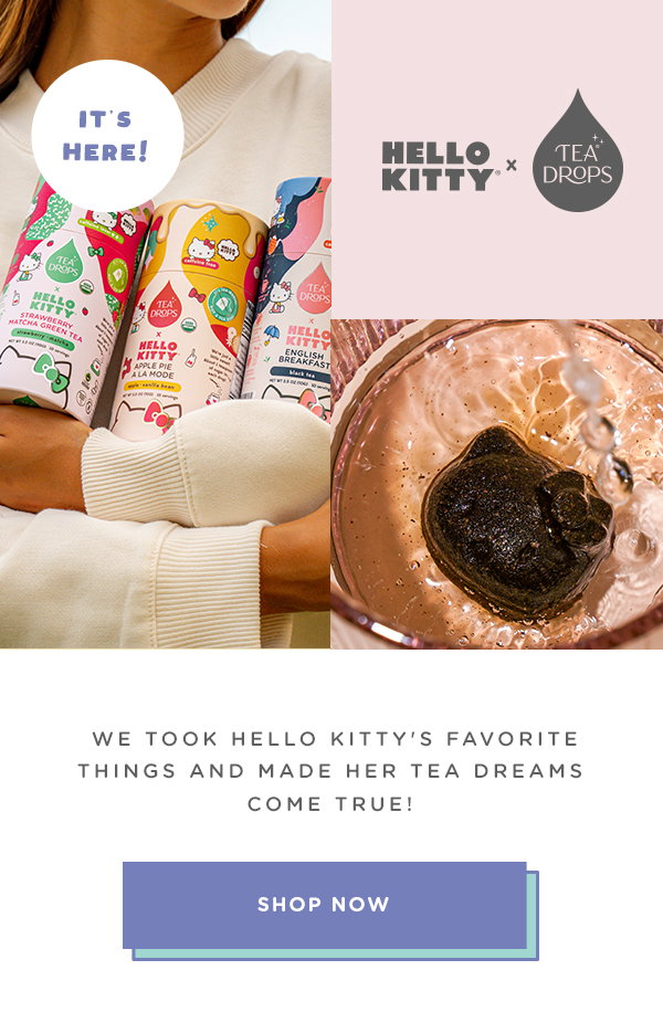 Tea Drops Its Here Hello Kitty X Tea Drops Milled 5477