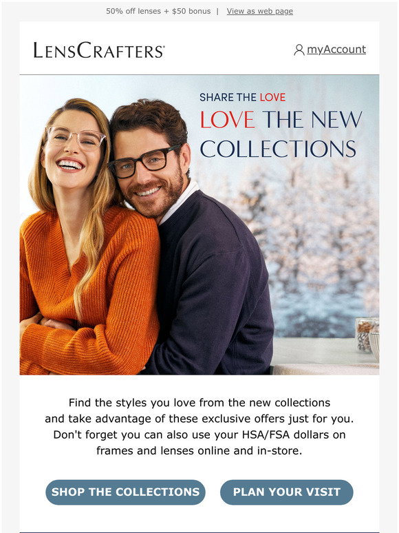 LensCrafters: Discover The New Collections | Milled