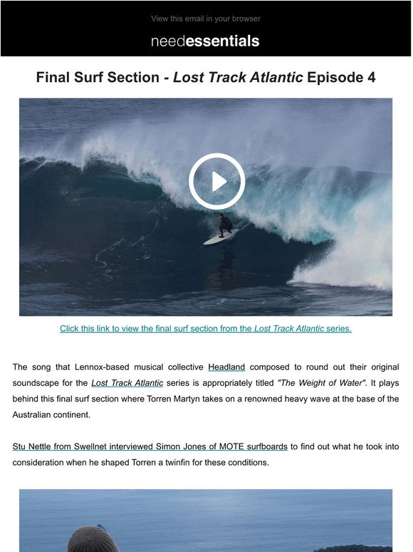 Need Essentials: Final Surf Section - Lost Track Atlantic Episode 4 ...
