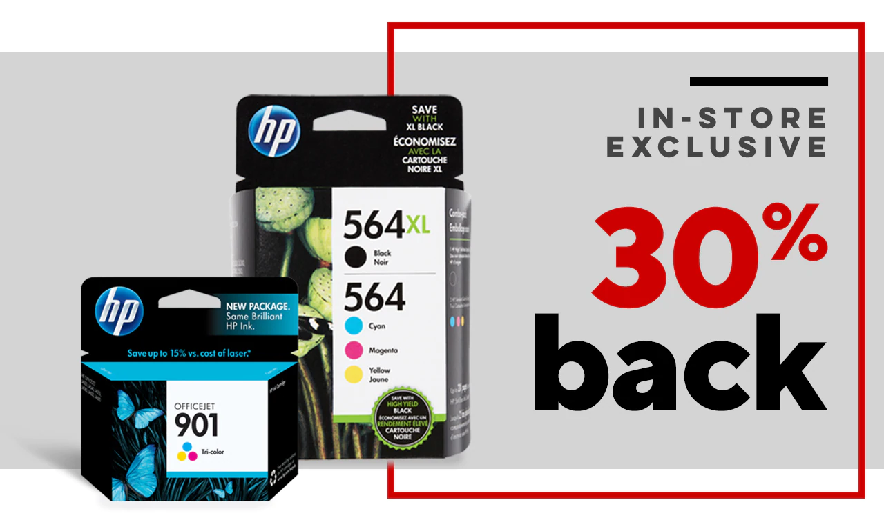 Staples: INK CHECK 30% back via Store Bonus. | Milled
