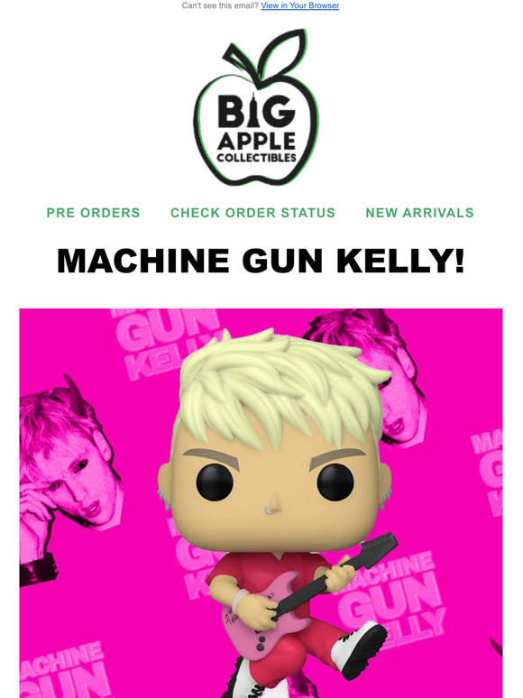 Big Apple Collectibles: NEW Machine Gun Kelly Funko Pop & More! | Milled