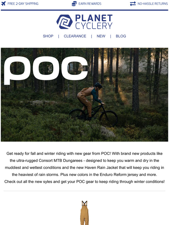 Planet Cyclery: NEW Fall 2021 POC Just Arrived! | Milled