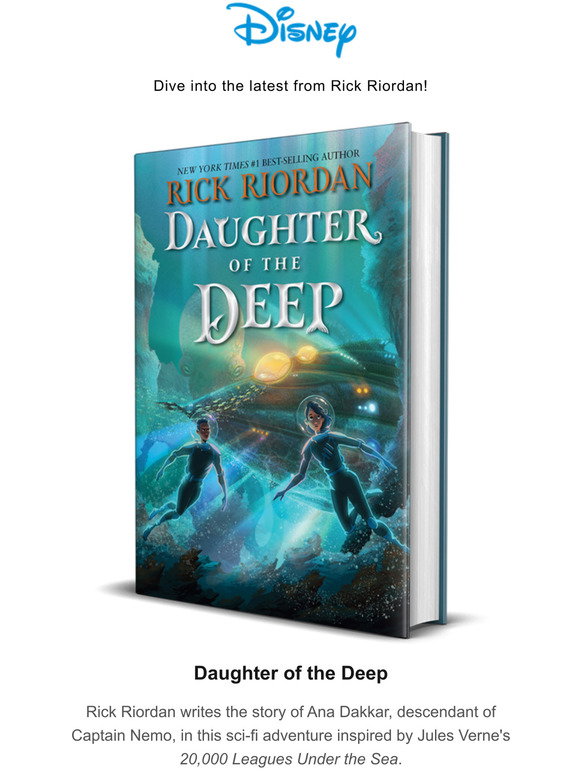 Disney Cruise Line: Daughter of the Deep: A New Sci-fi Adventure from ...