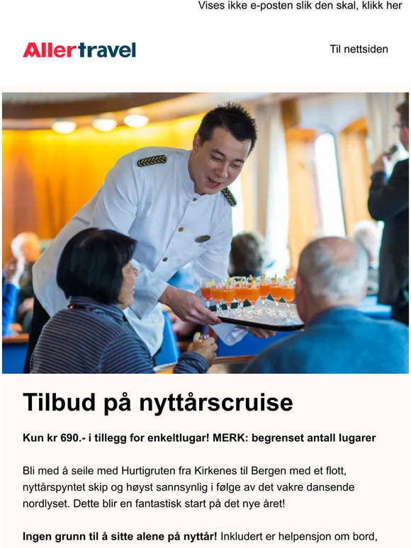 Aller Travel: Tilbud til deg som reiser alene | Milled