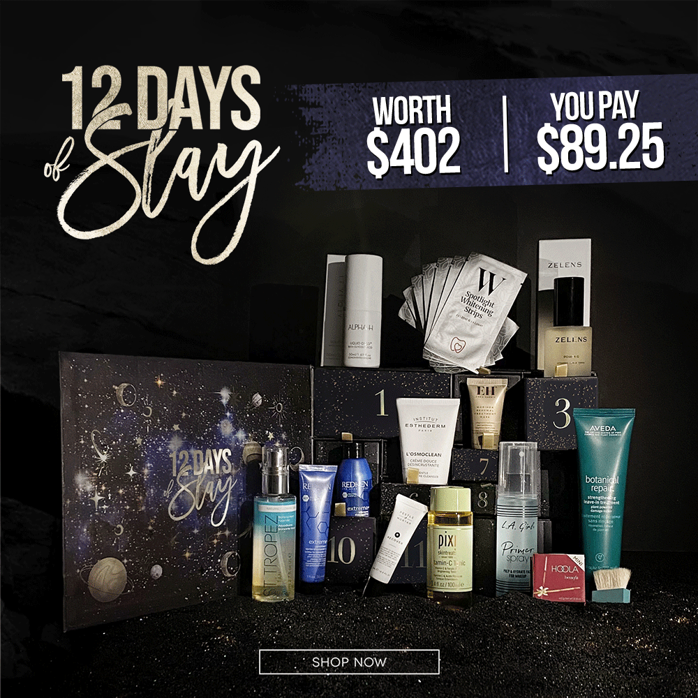 Cloud 10 Beauty: IT'S HERE The 12 Days of Slay Gift Set is back and it ...