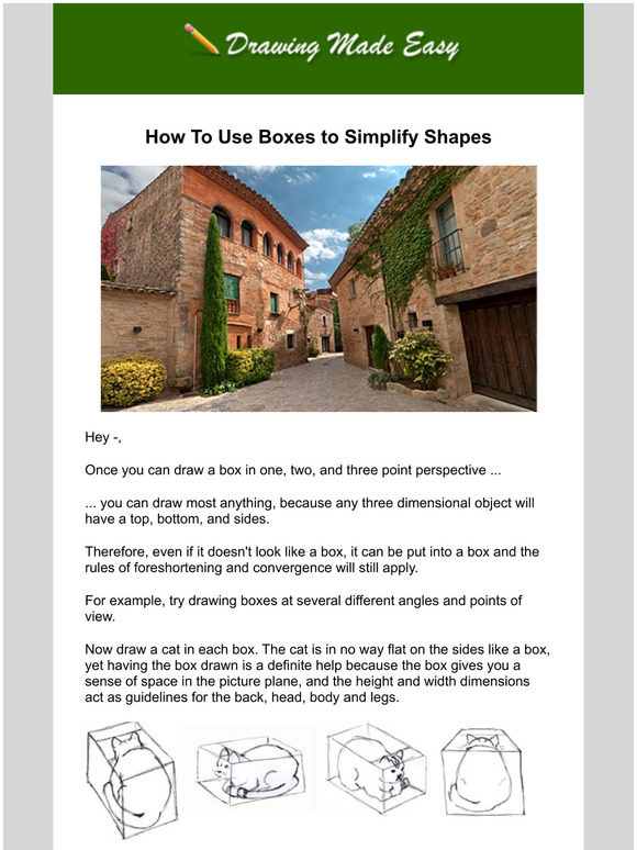 Drawing Made Easy: How To Use Boxes to Simplify Shapes | Milled