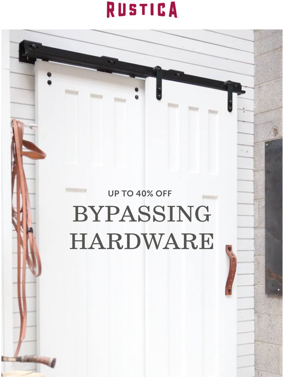 Rustica Hardware: The FIRST EVER Self-Latching Lock for Sliding Barn ...