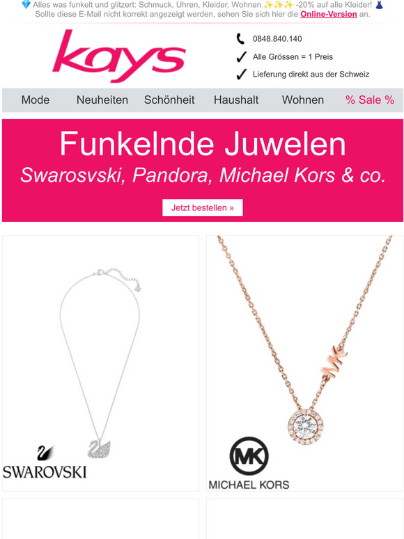 Kays: Glitzer & Glamour, alles was Ihr Herz begehrt! | Milled