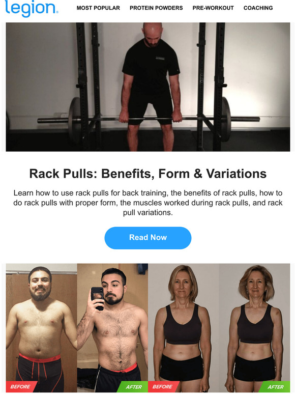 Legion: How to do rack pulls: the complete guide | Milled