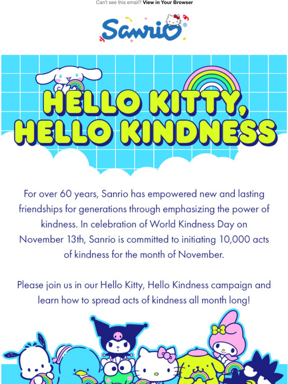 Hello Kitty: Hello Kitty, Hello Kindness | Milled