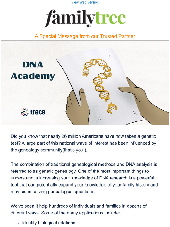 Family Tree Magazine: Announcing DNA Academy: The World's Most ...