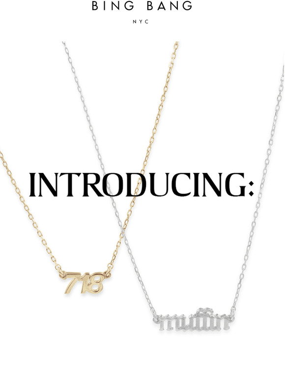 Bing Bang NYC: Introducing two NEW nameplate fonts... | Milled