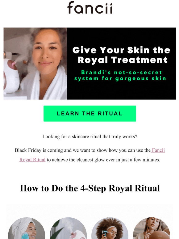 Fancii: The 4-Step Skin System that's going viral! | Milled