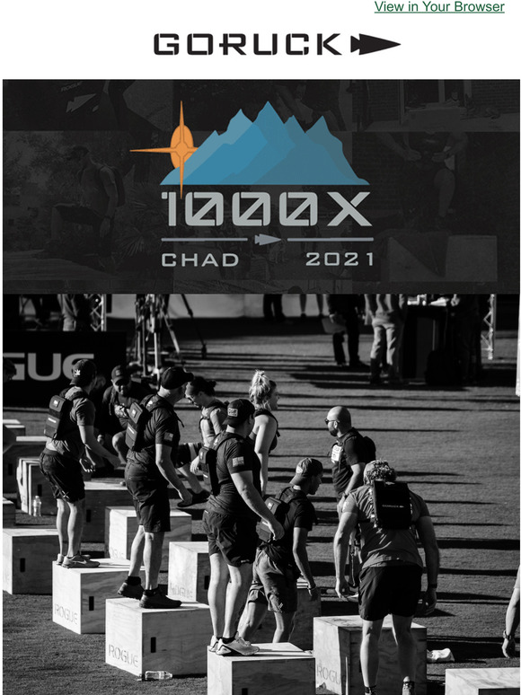 GORUCK: CHAD 1000X: Are You In? | Milled