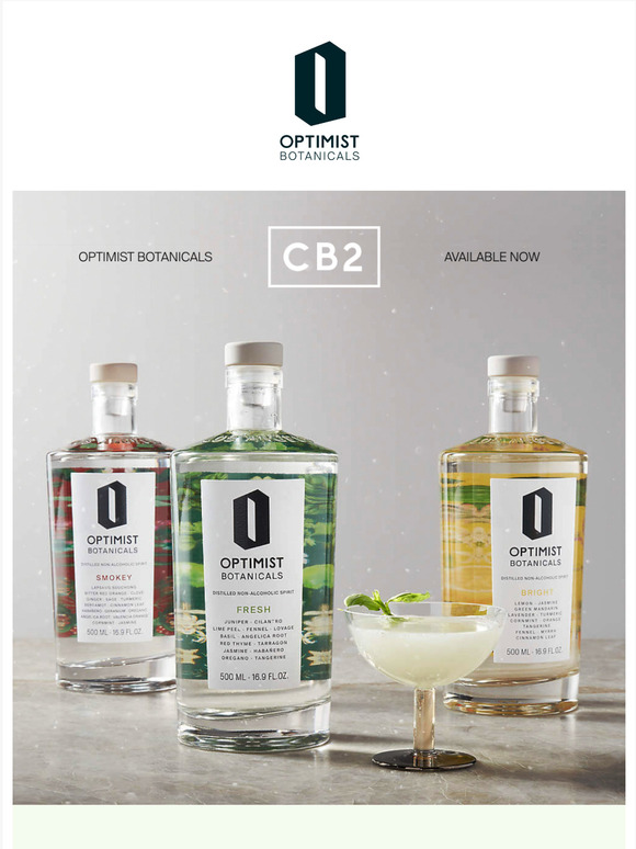 Optimist Drinks: A bottle of OPTIMIST and a bar to go | Milled