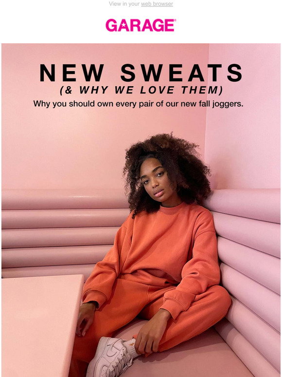 Garage: NEW SWEATS (& why we love them) | Milled